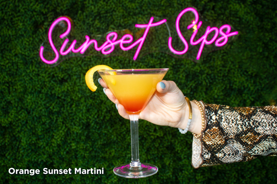 Sunset Sips - Featuring DJs and Refreshing Cocktails on the Patio!