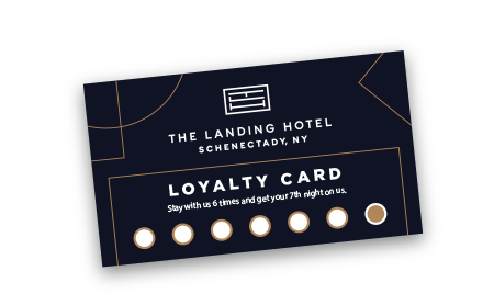 Loyalty Card - The Landing Hotel